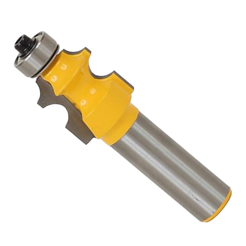 ANGELDEAL Handrail Router Bit 2-Flute Woodworking Line Cutter, 1/2inch ...