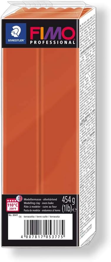 Fimo Professional Terracotta 454g Polymer Clay Block Fimo Colour ...