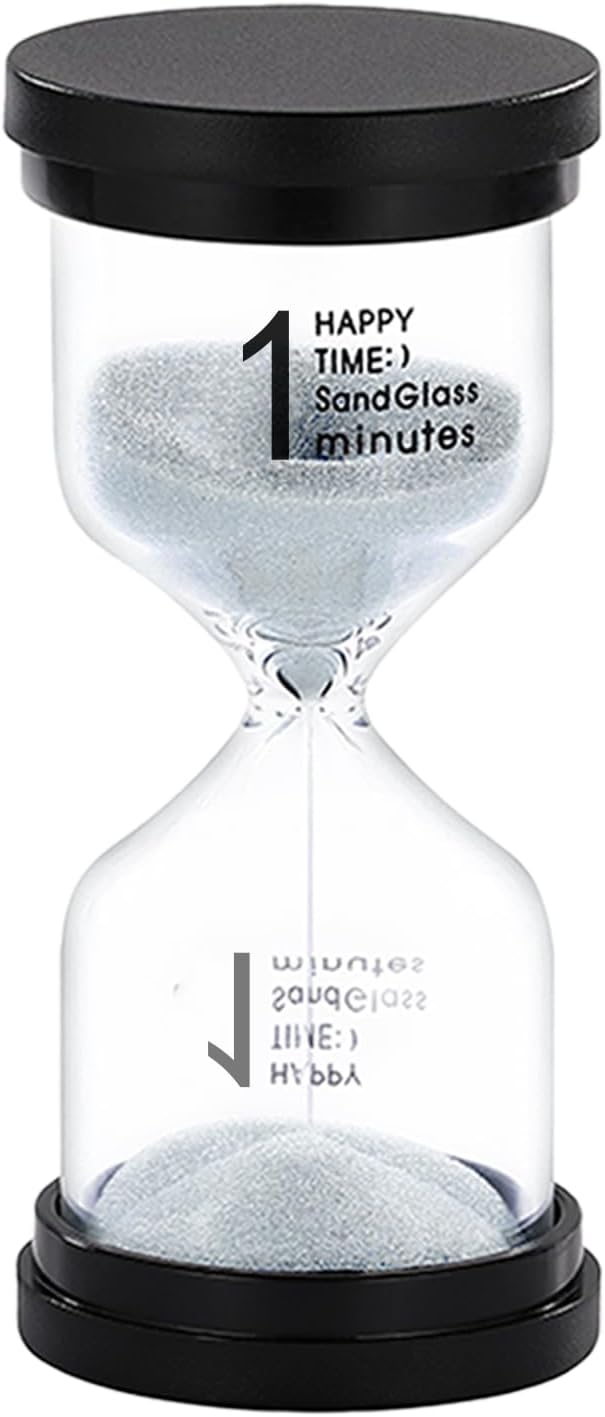 Amazon.com: YLTIMER 1 Minute Sand Timer for Kids, Plastic Hourglass ...