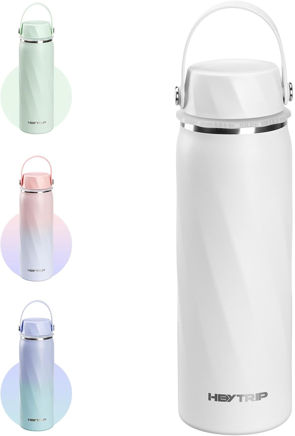 HEYTRIP Vacuum Insulated Breastmilk Cooler Bottle, 20oz Stainless Steel ...