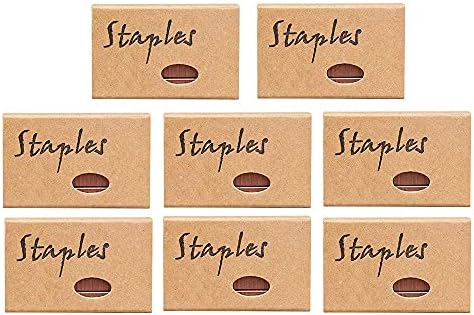 MultiBey Rose Gold Staples Stapler Refill Standard Size #12, 4 Boxes ...
