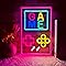 Gaming Neon Signs - Gamer Button Icons Neon Light Acrylic USB Powered ...