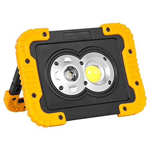 Amazon: LED Work Light, 30W 3000 Lumens USB Rechargeable Work Light ...