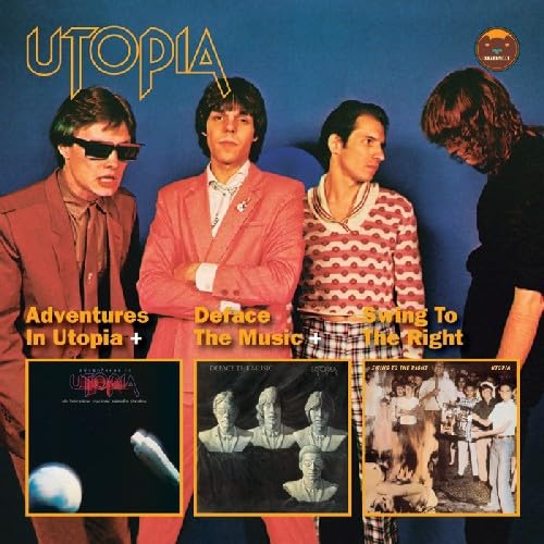 UTOPIA - Adventures in Utopia / Deface the Music - Amazon.com Music