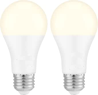 Sigma Lamp 2 Pack LED Bulbs E27 Screw Bulb, 9W (60W Equivalent), 806lm ...