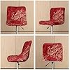 Amazon.com: FUIALDOLG Asian Red Dragon Bar Stools Set of 2 Morden ...