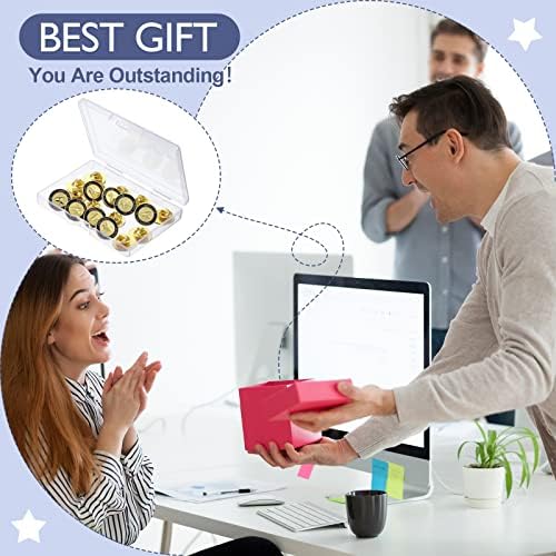 Amazon.com : Dingion 24 Pcs Employee of The Month Lapel Pin 3/4 Inch ...