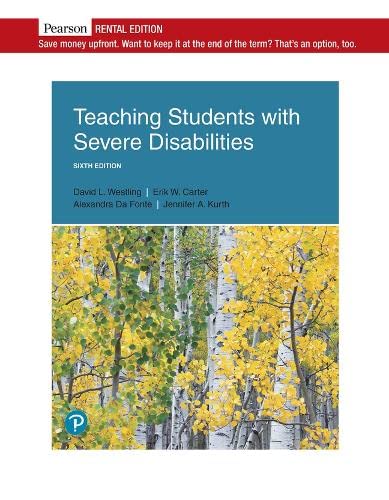 Amazon.com: Teaching Students with Severe Disabilities [RENTAL EDITION ...