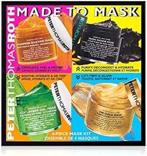 Amazon.com: Peter Thomas Roth | Made To Mask 4-Piece Mask Kit | Facial ...