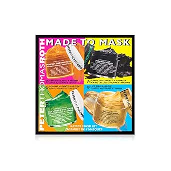 Amazon.com: Peter Thomas Roth | Made To Mask 4-Piece Mask Kit | Facial ...