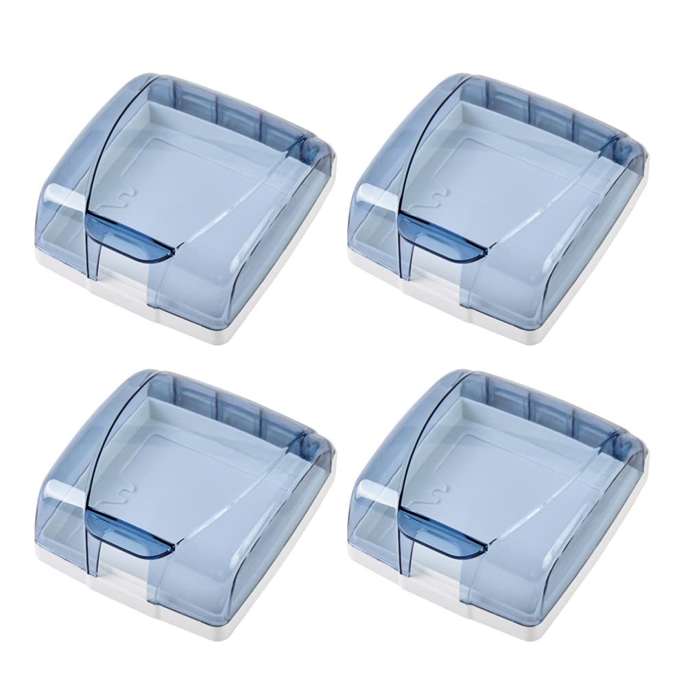 4Pcs Light Guards Cover Child Safe Electrical Safety Cover Guard Light ...