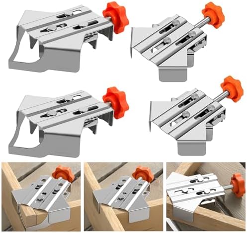 CNQLIS Multipurpose Stainless Steel 90 Degree Corner Clamp, Adjustable ...