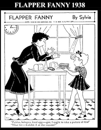 Flapper Fanny 1938: Newspaper Comic Strips From 1938: Therrian, Kari A ...