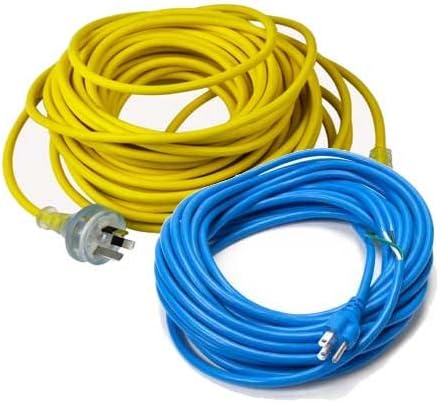 Advance Power Cord, 18/3 50' Rib Yello 1403859640 - Amazon.com