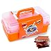 Amazon.com : SUMPRI Smores Caddy -TWO FOLDING TRAYS Smore storage Box ...