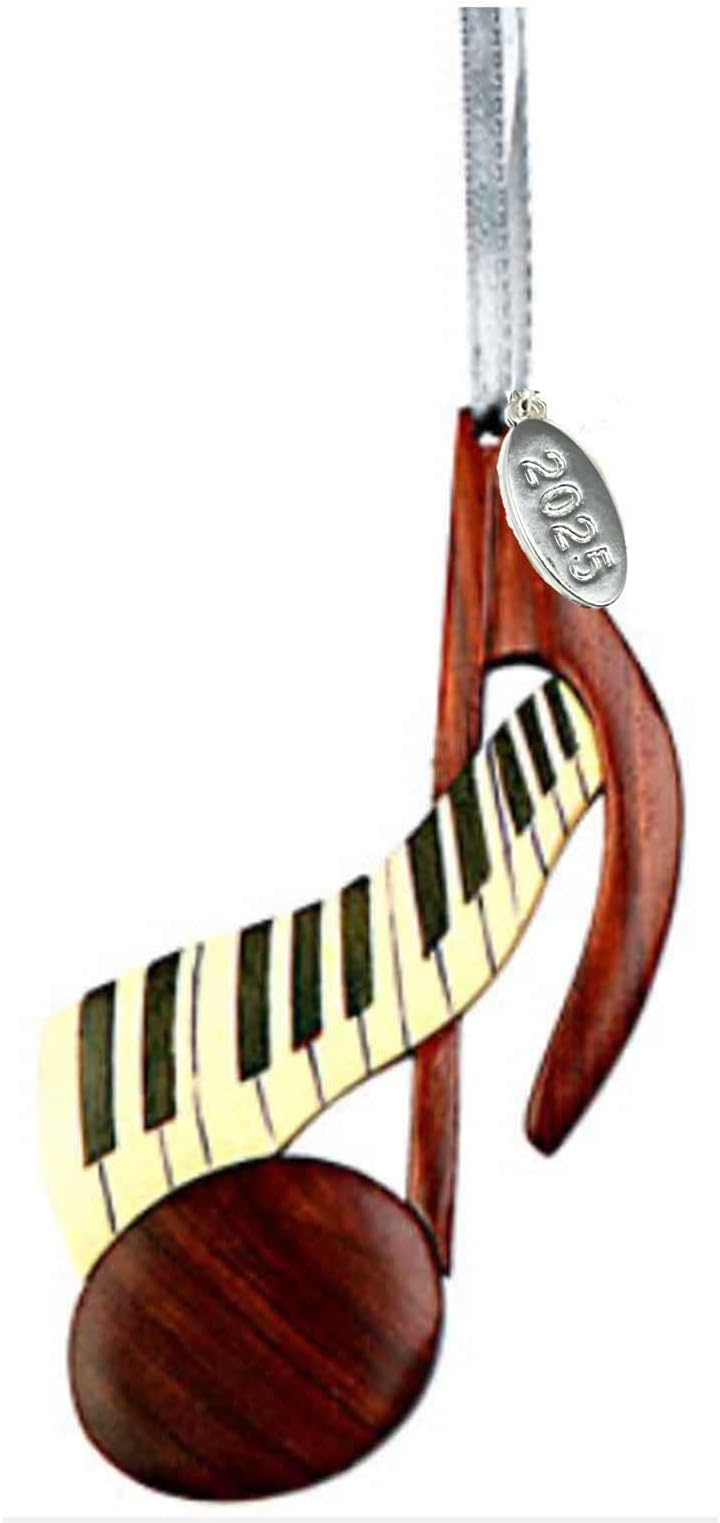 Amazon.com: 2025 Musical Ornament, Piano Ornament - Music Ornament ...