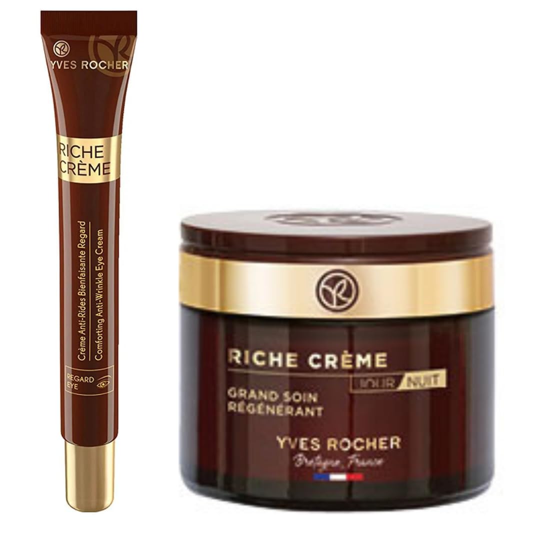 Yves Rocher Set Riche Créme: Crema Facial Nutri Extra Regeneradora Día ...