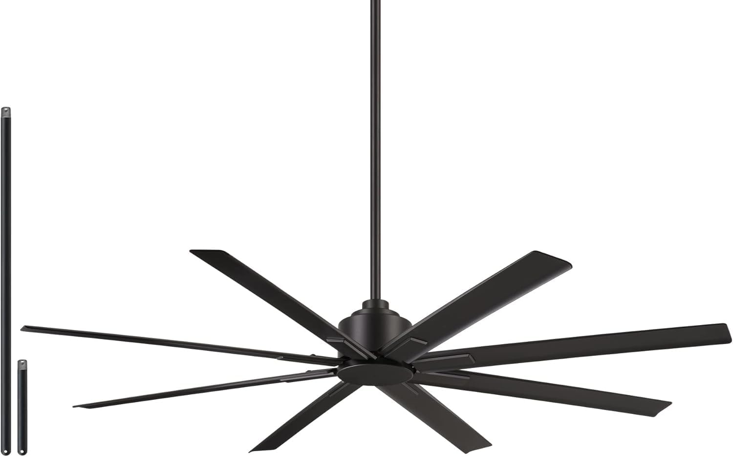 MINKA-AIRE F896-65-CL Xtreme H2O 65 Inch Outdoor Ceiling Fan with DC ...