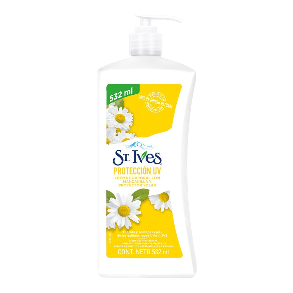 Crema Corporal ST.IVES Protección UV 532 ml : Amazon.com.mx: Belleza