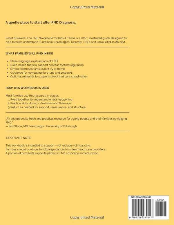 Snapklik.com : Reset & Rewire: The FND Workbook For Kids & Teens