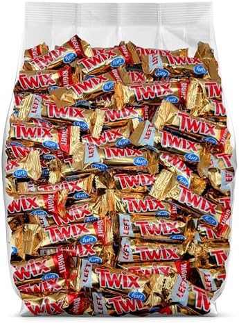 Amazon.com : Twix Chocolate Candy Bars - Fun Size Twix Candy Bars ...