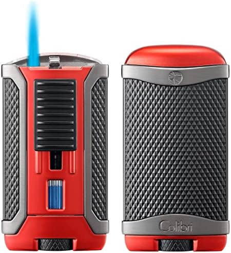 Amazon.com: Colibri EVO Angled Single Jet Flame Butane Lighter ...