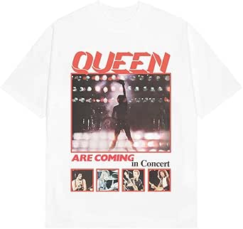 Amazon.com: Queen Unisex-Adult Offical Merch Coming Soon T-Shirt ...