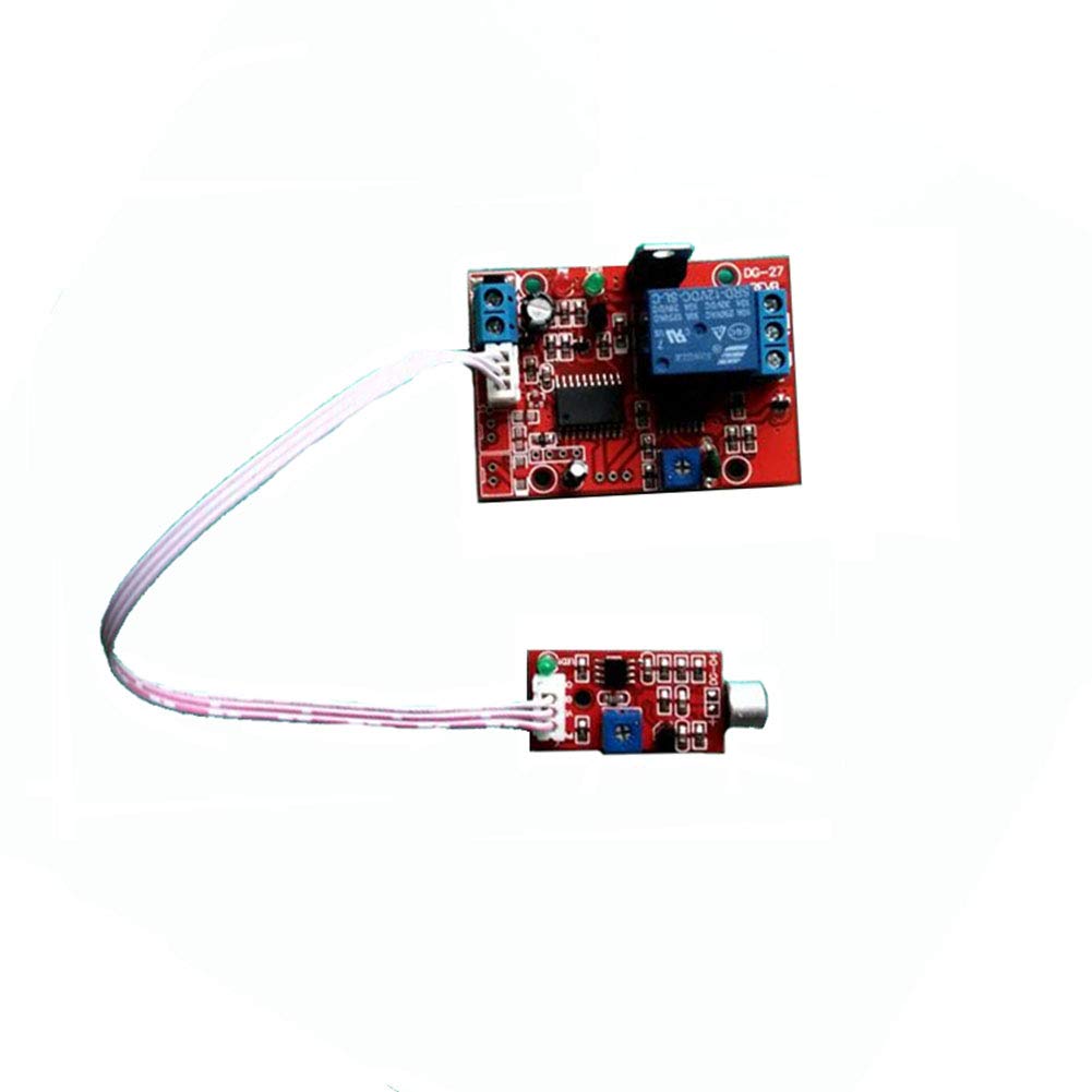 Amazon.com: Taidacent 12V Voice-Activated Delay Switch Sound Detection ...