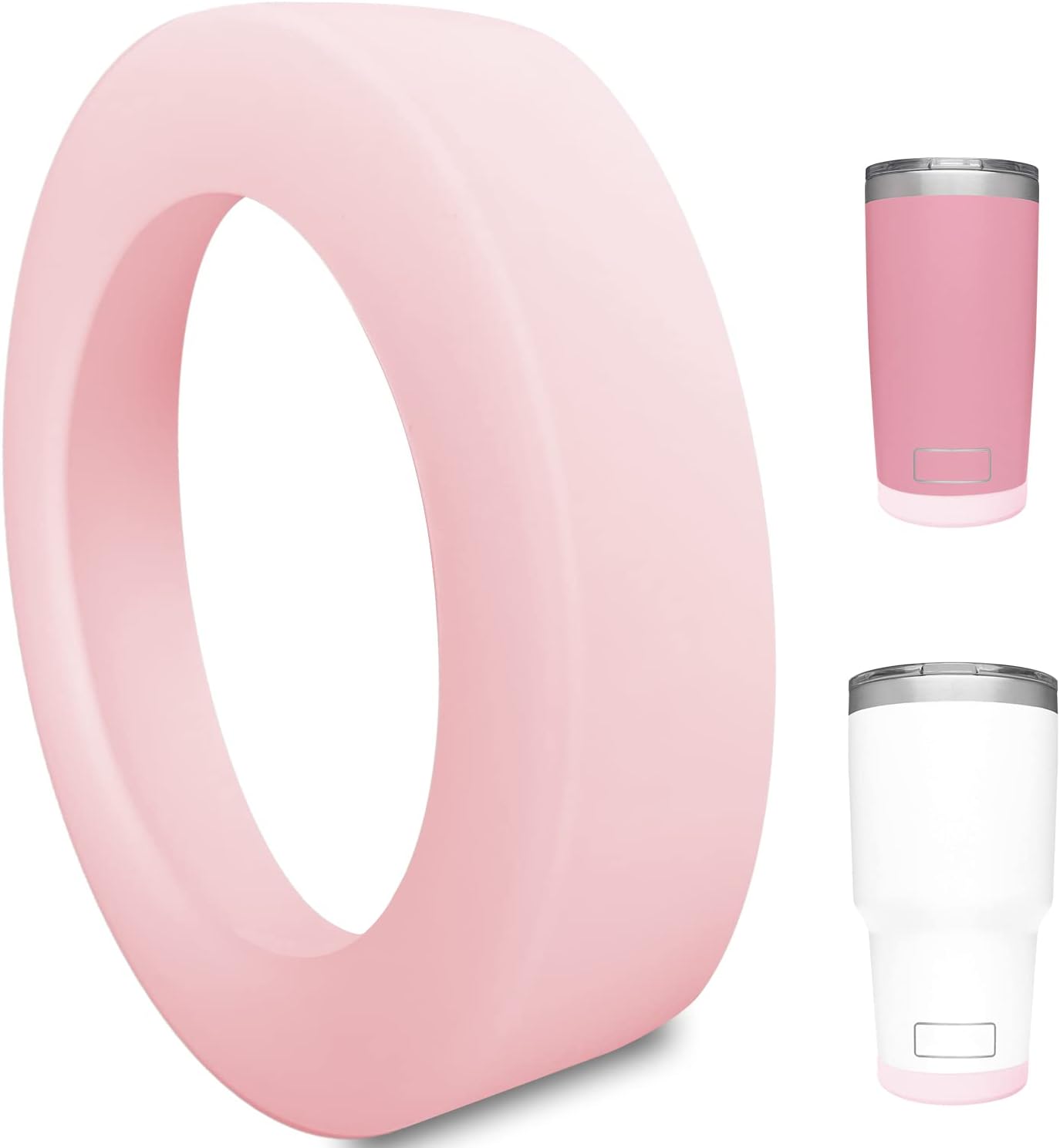 Amazon.com | Silicone Boot Sleeve for YETI Tumbler 20oz 30 oz - Bottom ...