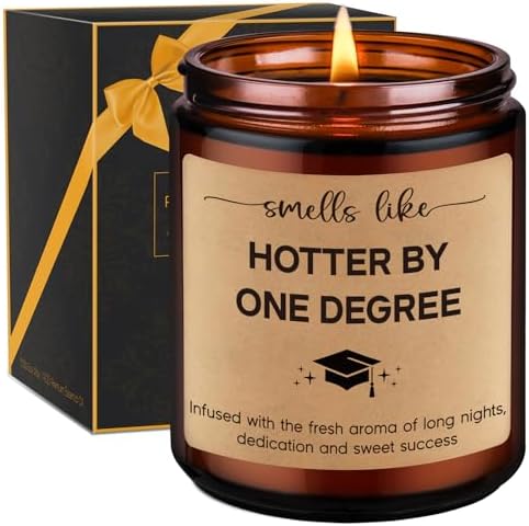 Amazon.com: ROMIIE ZOI Graduation Celebration Candle - Sandalwood - 6oz ...