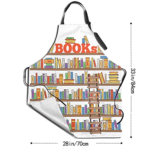 Gocerktr Bib Apron with Adjustable Neck for Men Women,Suitable for Home ...