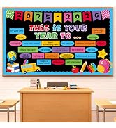 Amazon.com : Welcome Bulletin Board Decorations Back to School Boho ...