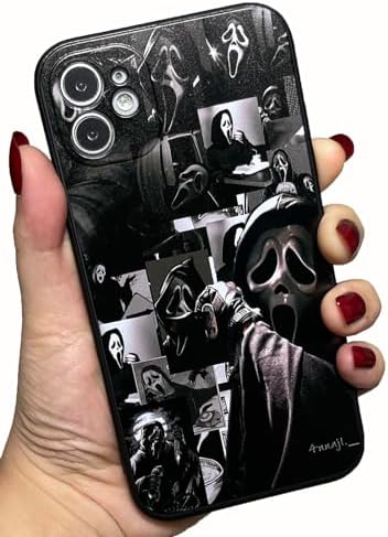 Amazon.com: RUIZHAOHUA Cute Ghostface Scream Horror Skeleton Skull ...