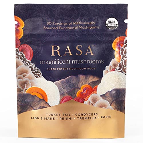 Rasa Magnificent Mushrooms – Organic Extra Potent Mushroom Extract ...