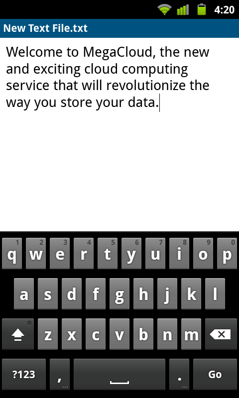 MegaCloud - App on the Amazon Appstore