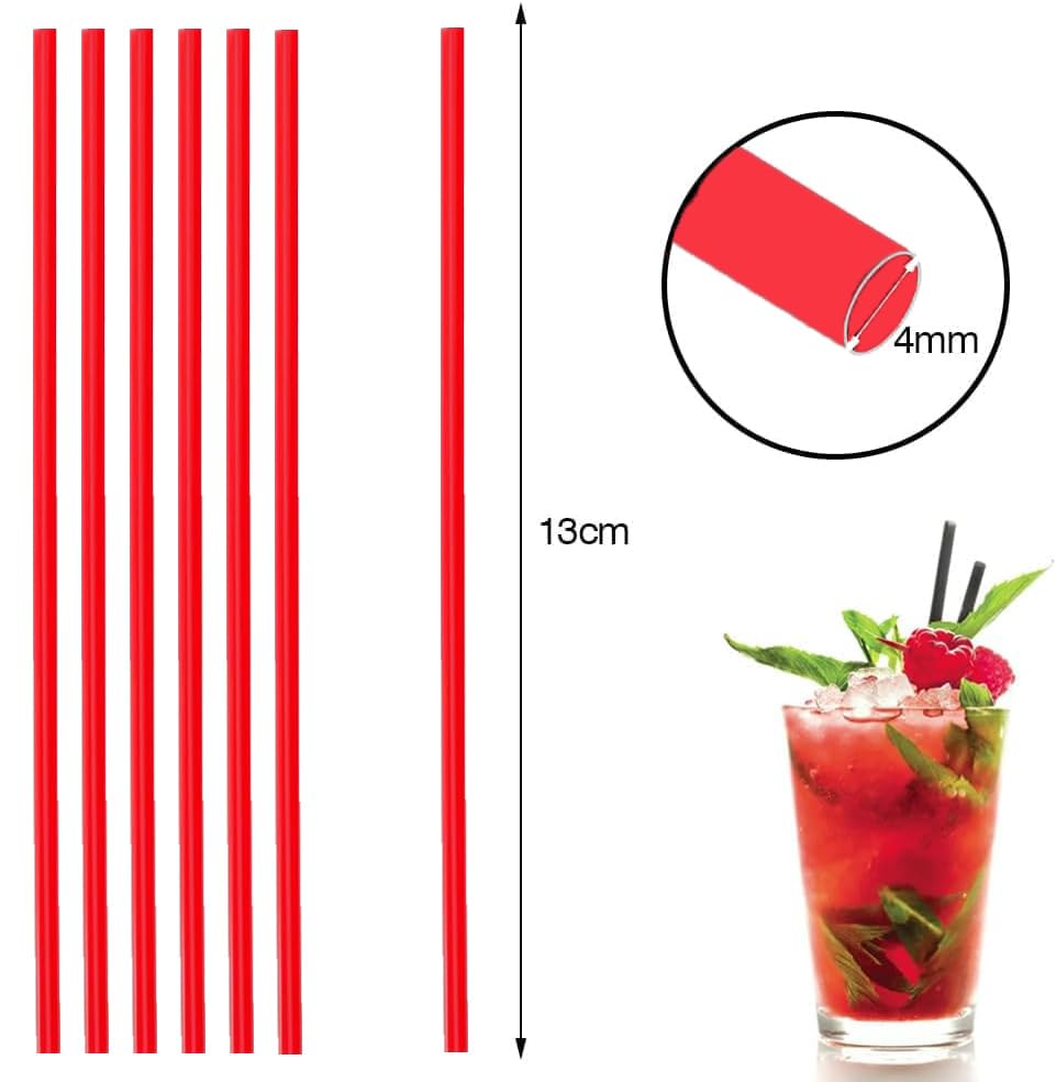 Snapklik.com : 5 Inch Plastic Coffee Stirrers,1000pcsCocktail Swizzle ...