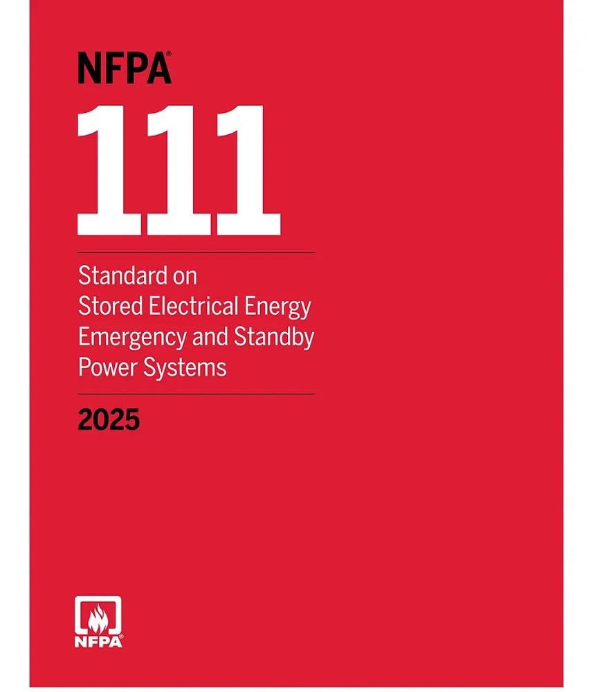 NFPA 111 Standard on Stored Electrical Energy Emergency and Standby ...