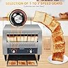 Amazon.com: Commercial Conveyor Toaster 450 Slices/Hour Stainless Steel ...