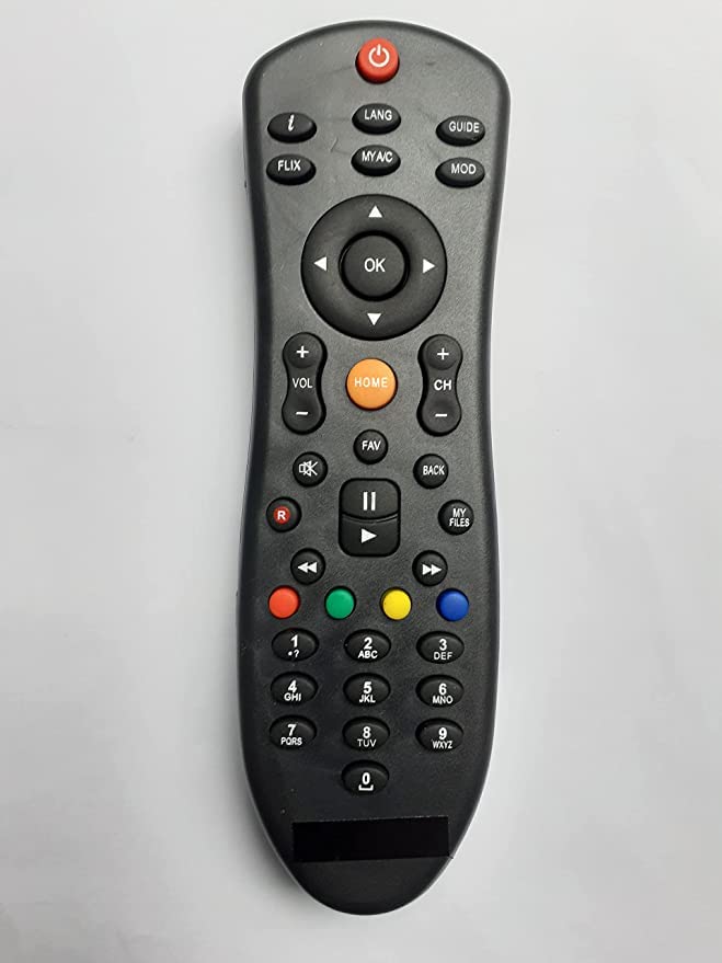 Buy DTH Remote-U- Compatible for Dish TV HD SD DTH STB with Recording ...