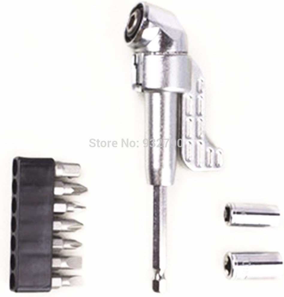 Magnetic Angle Bit Driver Adapter Screwdriver +PZ1/PZ2/PH1/PH2/FL5/FL6 ...