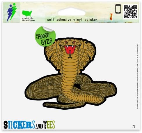 Amazon.com: Cobra Snake Car Sticker Indoor Outdoor 5" x 4" : Automotive