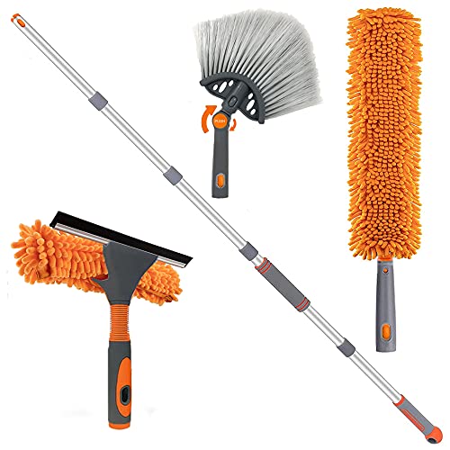 Window Squeegee and High Reach Duster Kit, High Ceiling - Want It All
