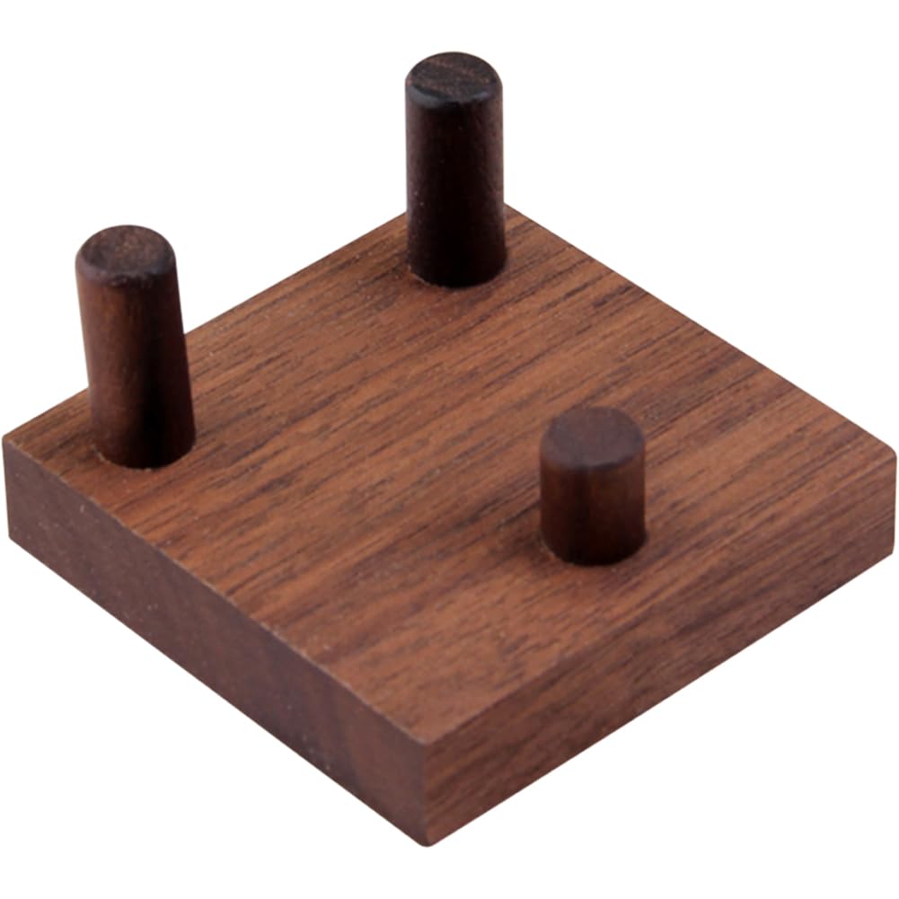 Amazon.com: WAYUTO Walnut Crystal Display Stand Rock Display Holder ...