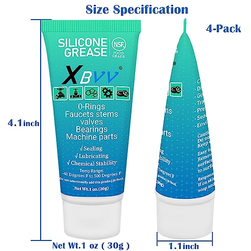 Snapklik.com : XBVV Silicone Grease Lubricant Food Grade For O-Rings ...