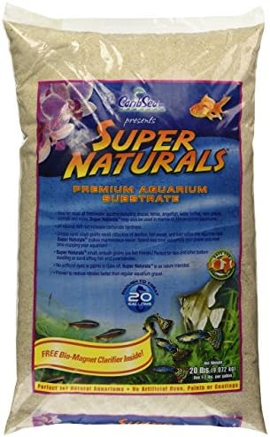 Caribsea Super Naturals Aquarium Sand, 20-Pound, Crystal River : Amazon ...