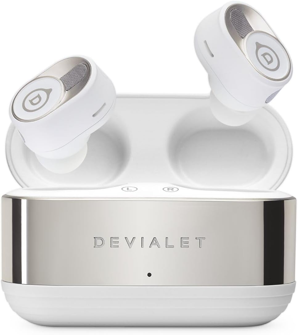 Devialet Ecouteurs True Wireless Gemini II Iconic White : Amazon.fr: High-Tech