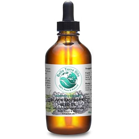Amazon.com: BLACK RASPBERRY SEED OIL. 100% Pure / Natural / Undiluted ...