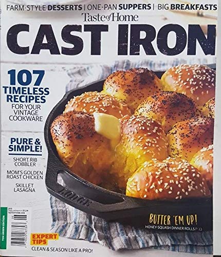 Taste of Home Cast Iron Magazine Winter 2019 107 Timeless Recipes ...