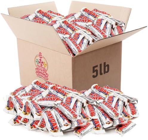 Amazon.com: Generic PAYDAY Peanut Caramel Candy Bars Snack Size in Bulk ...