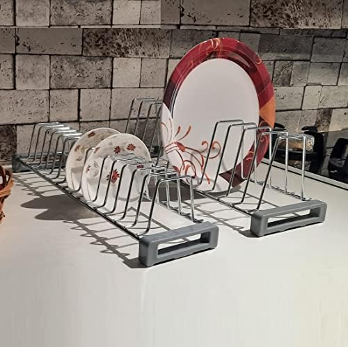 DBR Stainless Steel Dish Plate Rack Drainer GTPT for Kitchen, Cabinet ...
